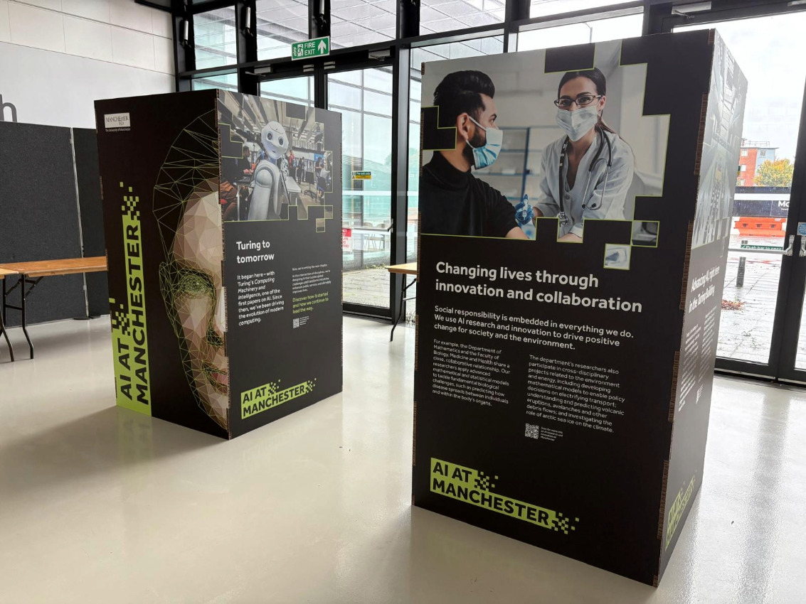 Signage, hoardings & large format print for the University of Manchester